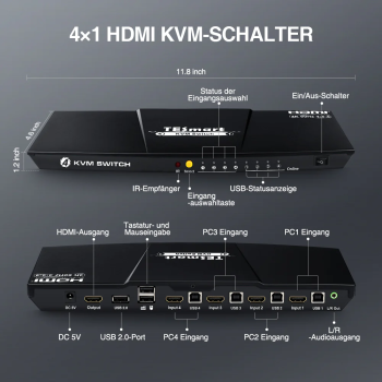 4K USB KVM-Switches • KVM-Extender, KVM-Switches, LCD-Konsolen, KVM ...
